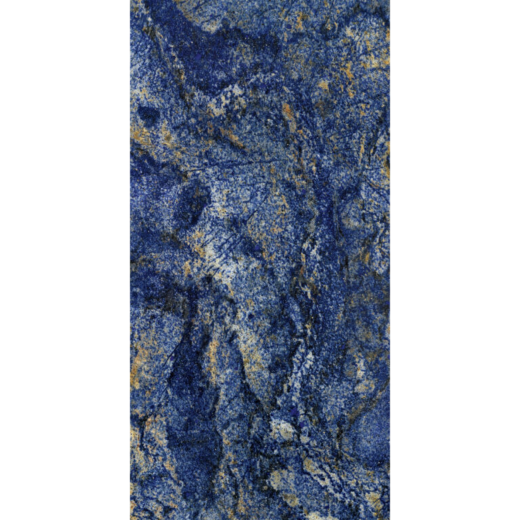 Piedra Sinterizada Beri Stone Pulido Azul Bahía 90 x 180